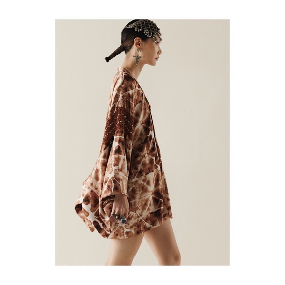 sadh | Dresses | Nwt Stunning Luxury Kimono Mini From Luxury Sadh ...